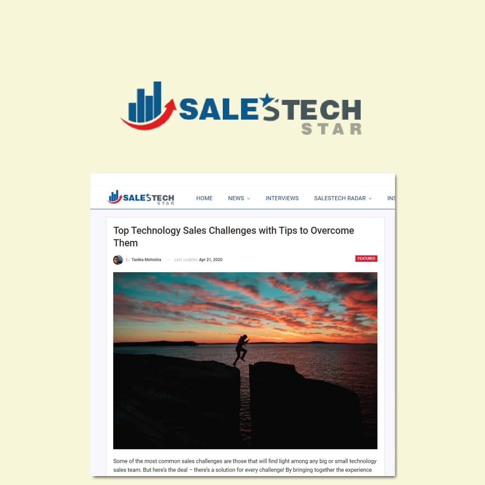SalesTech-Star: Top Technology Sales Challenges and Tips
